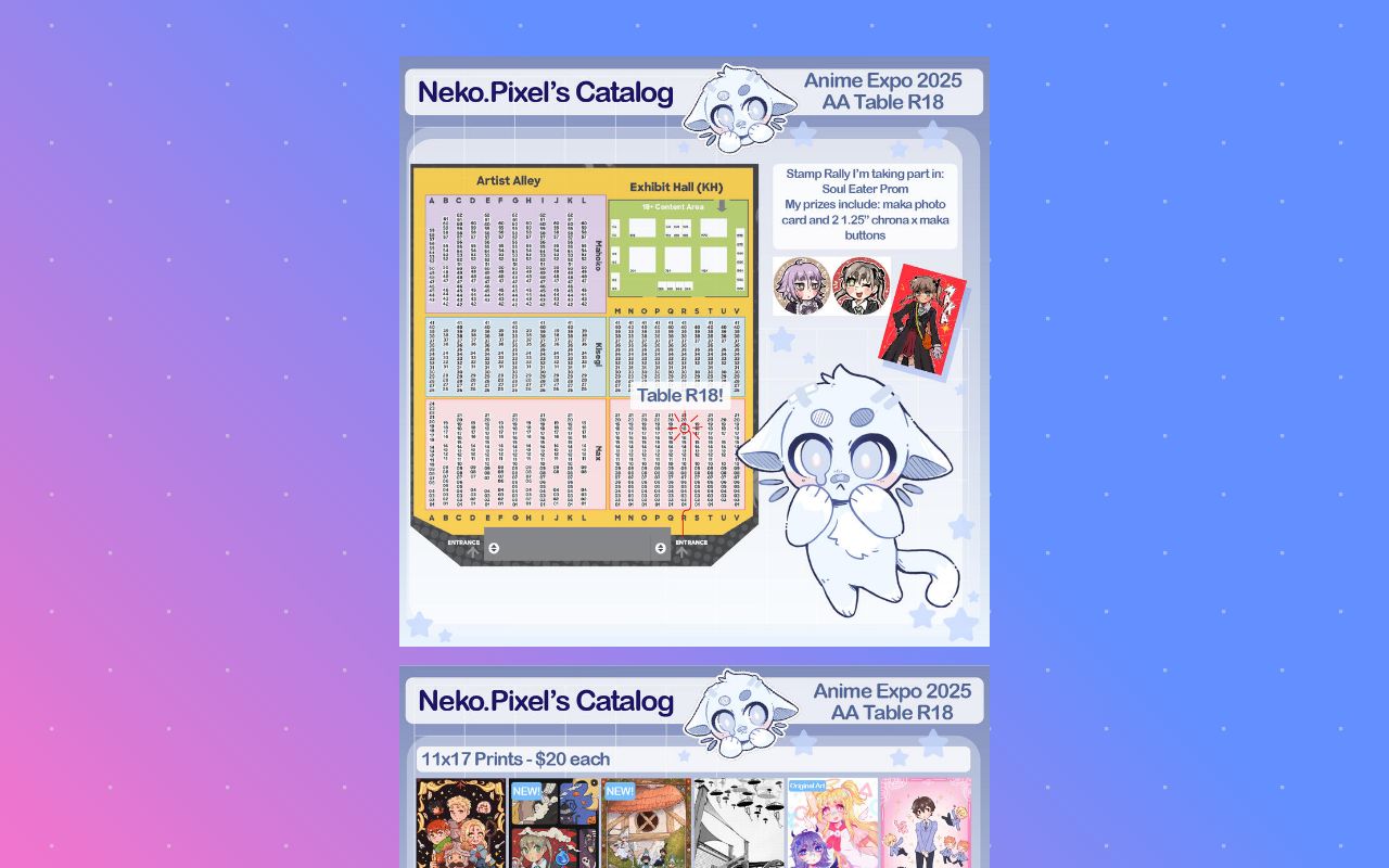 neko.pixel AX 2025 Catalog